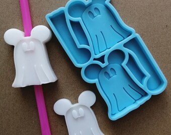 Ghost Straw Topper | Etsy