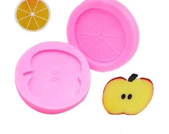 Apple Slice Silicone Mold - Etsy