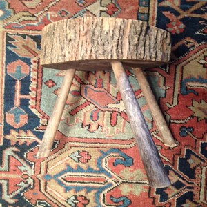 Vintage Rustic Primitive Stool - Etsy