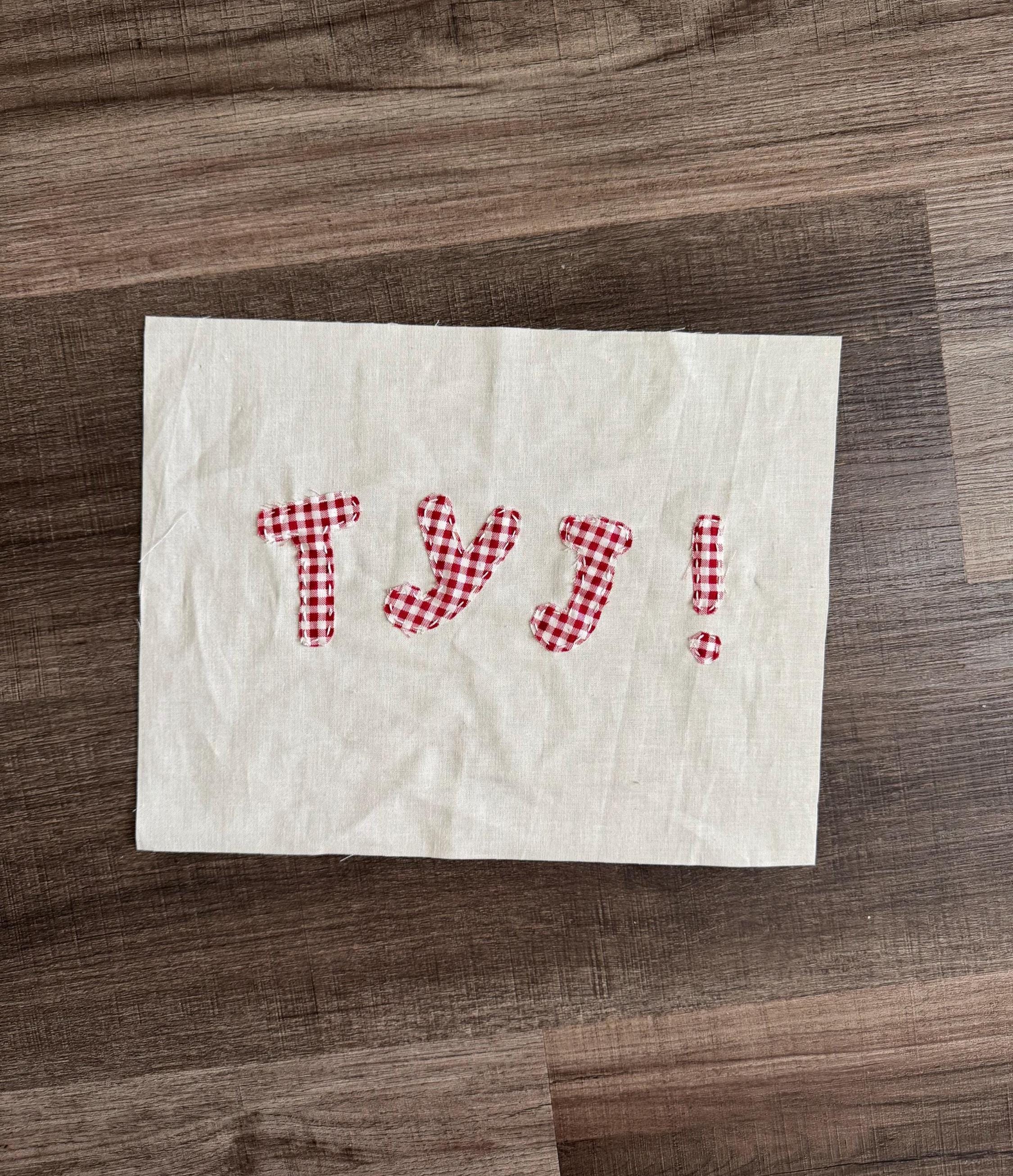 Thank You, Jesus! - Patchwork Tapestry - Etsy