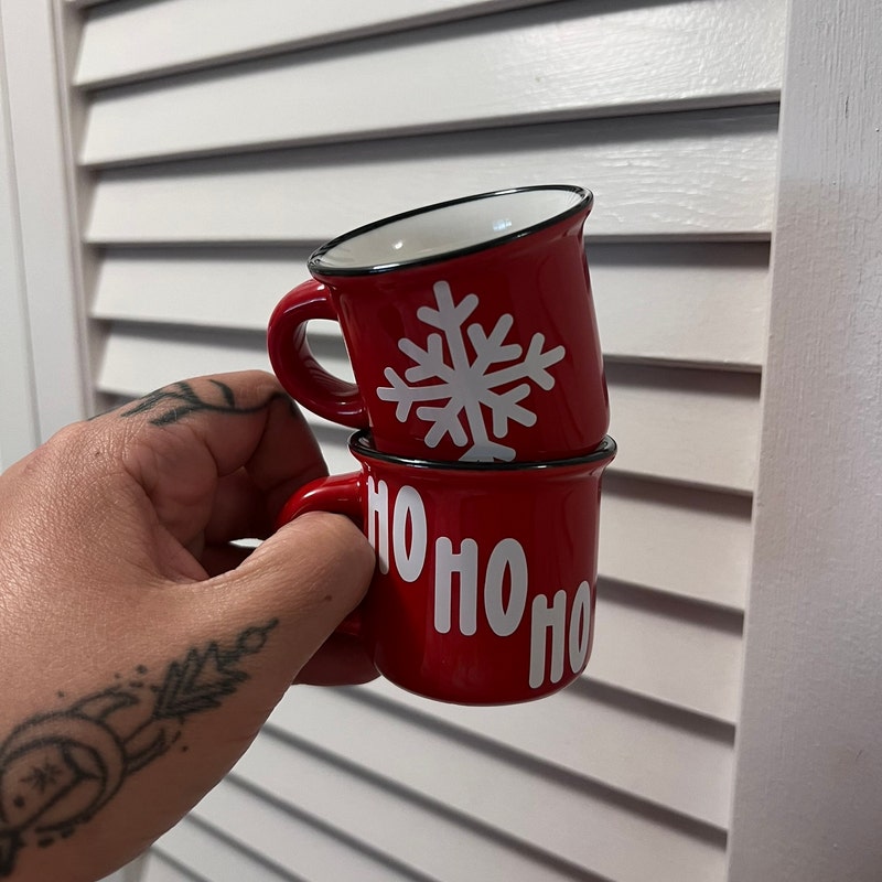 Red Christmas Mug - Etsy
