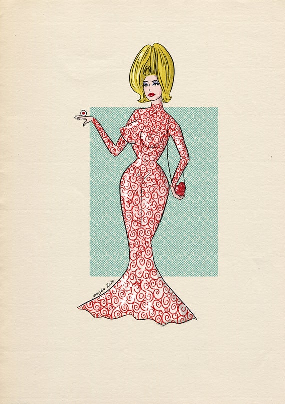 Mars Attacks Print | Etsy