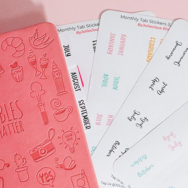 Tab Stickers - Etsy