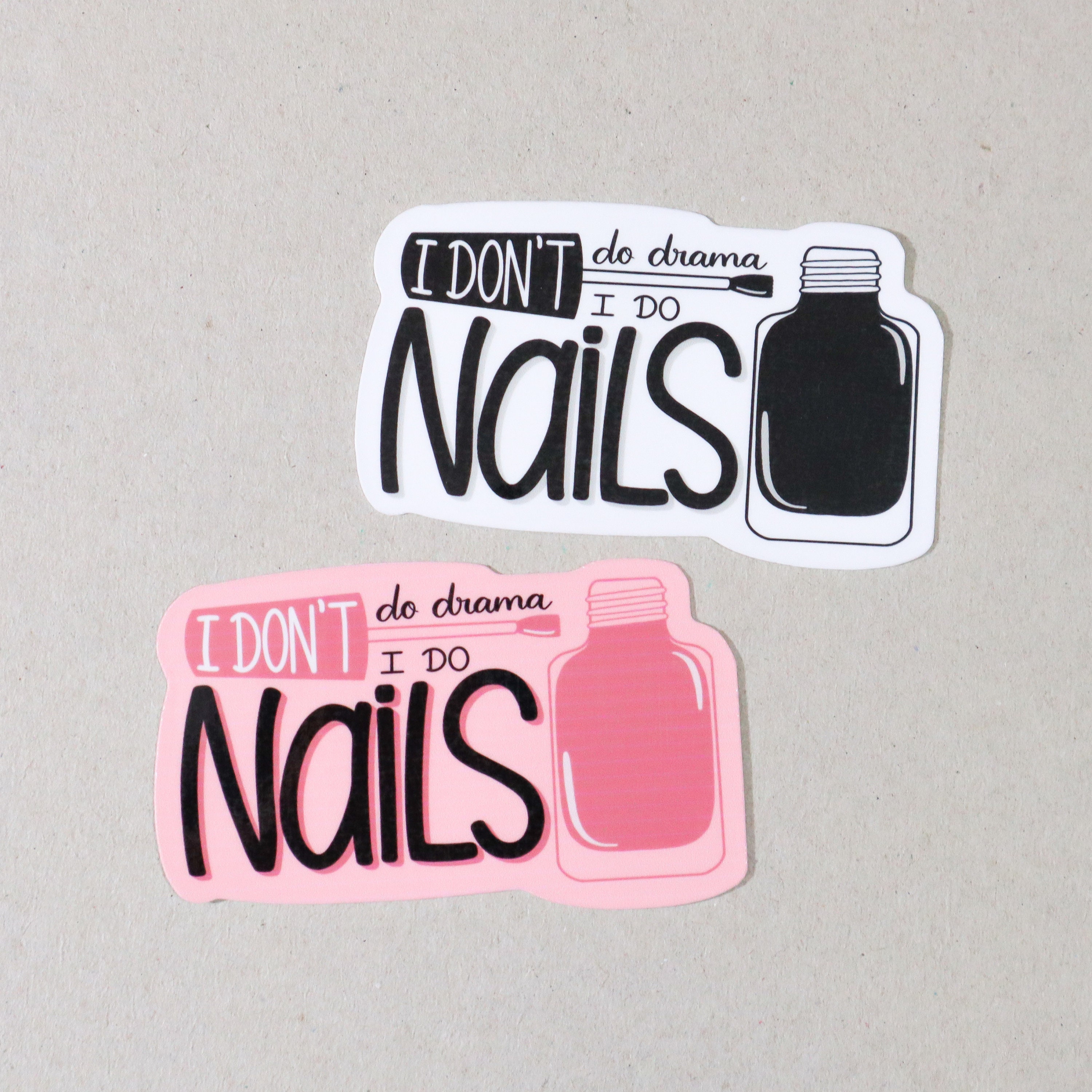 I Do Nails Nail Technician Sticker Die Cut Sticker Gift - Etsy