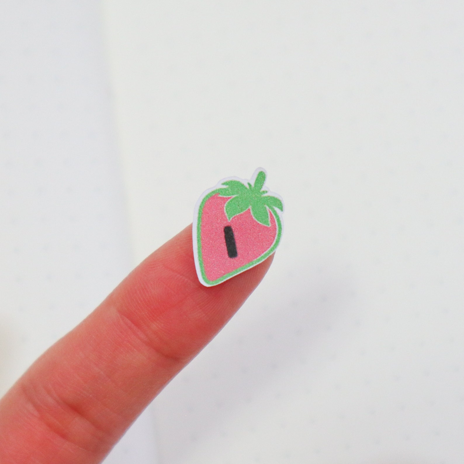 Cute Strawberry Date Number Stickers for Planner Number - Etsy