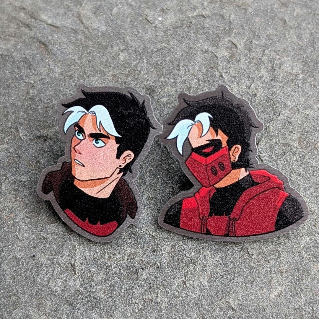 Red Hood / Jason Todd Metal Pins - Etsy