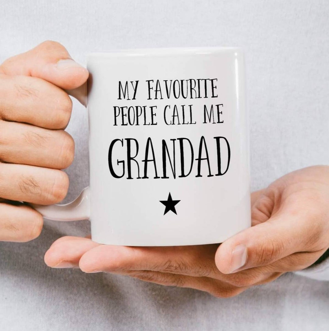 Personalised My Favourite Grandad Mug, Fathers Day Mug, Grandad Mug ...