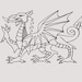 Welsh Dragon .svg .png .stl 2D and 3D Model Direct Download, Wales CAD ...