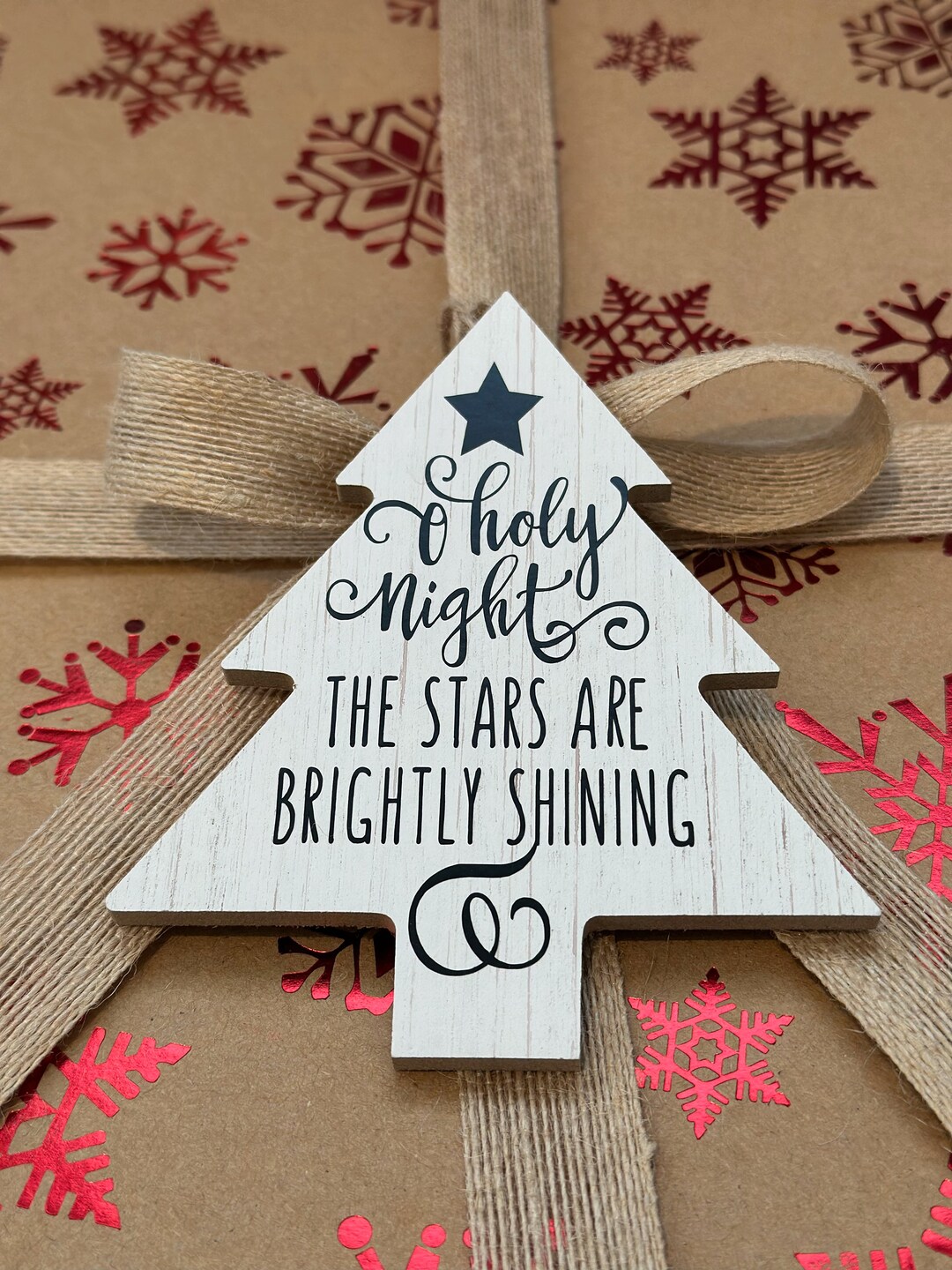 Oh Holy Night Christmas Tree Ornament - Etsy
