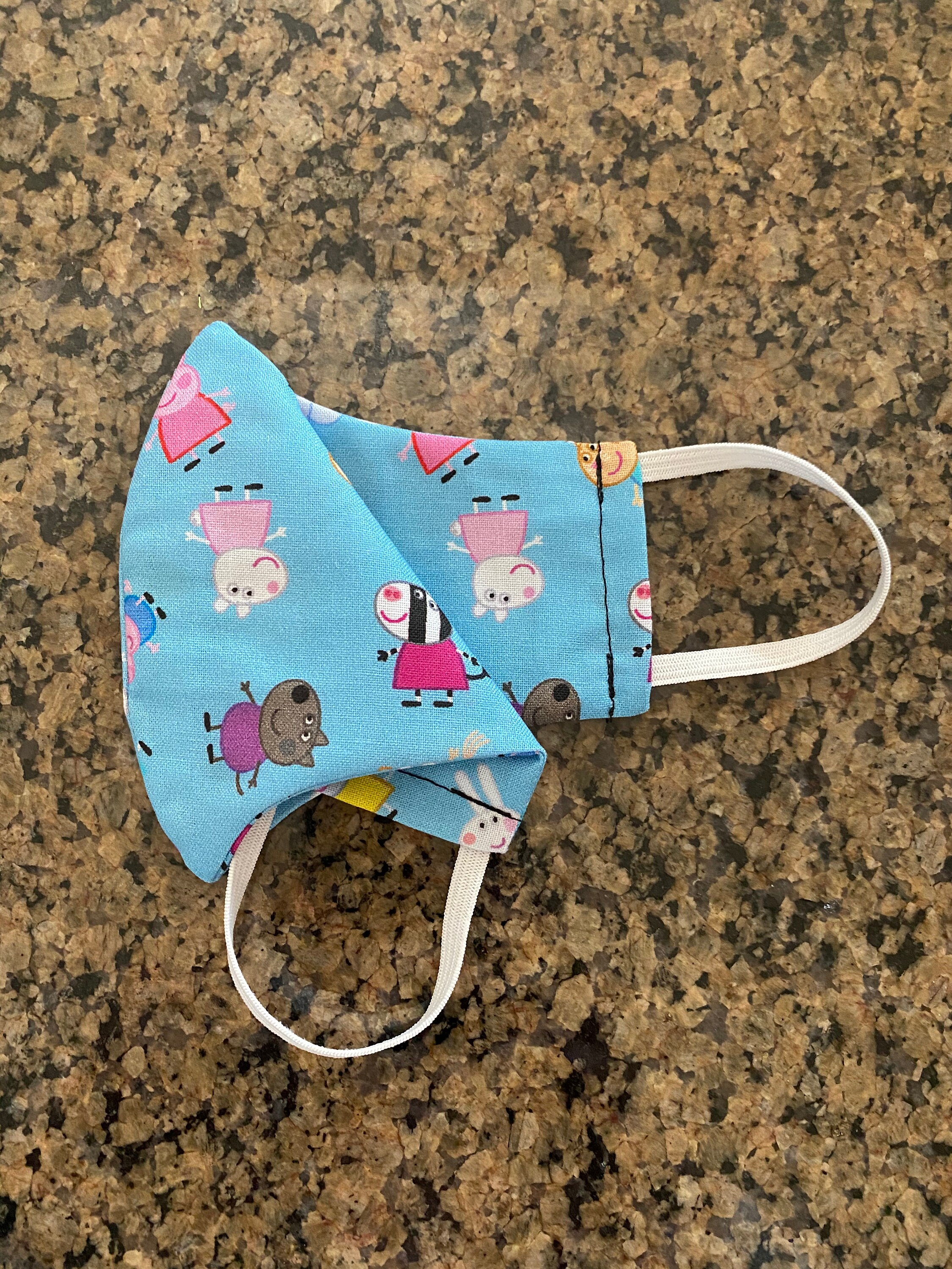 Peppa pig mask Peppa pig and friends mask reversible mask | Etsy