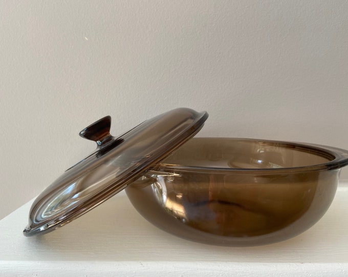 Brown Pyrex, Pyrex Glass, Pyrex Dish With Lid,pyrex Collectible ...