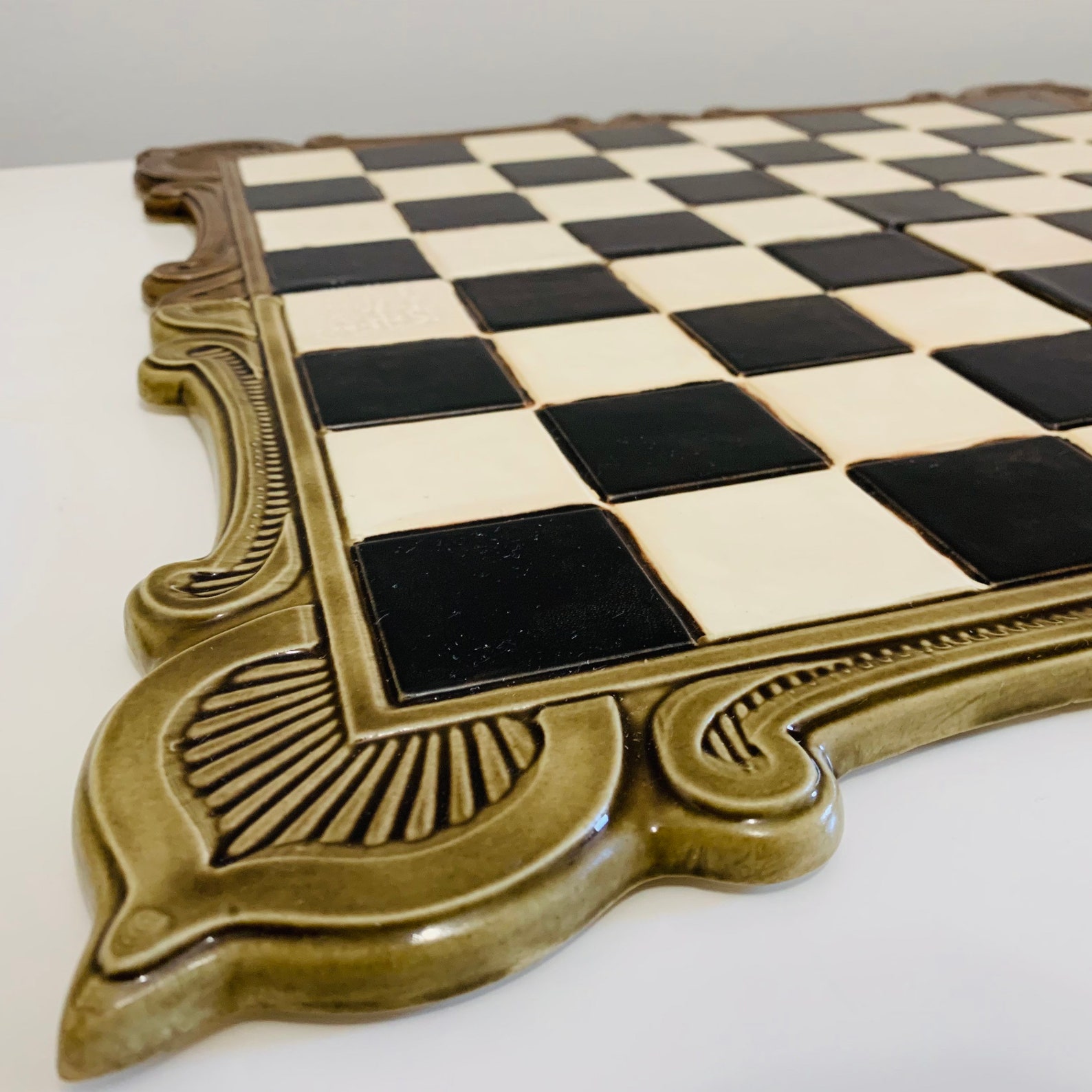 Vintage Ceramic Chess Set Raku Ceramic Duncan Chess Set - Etsy