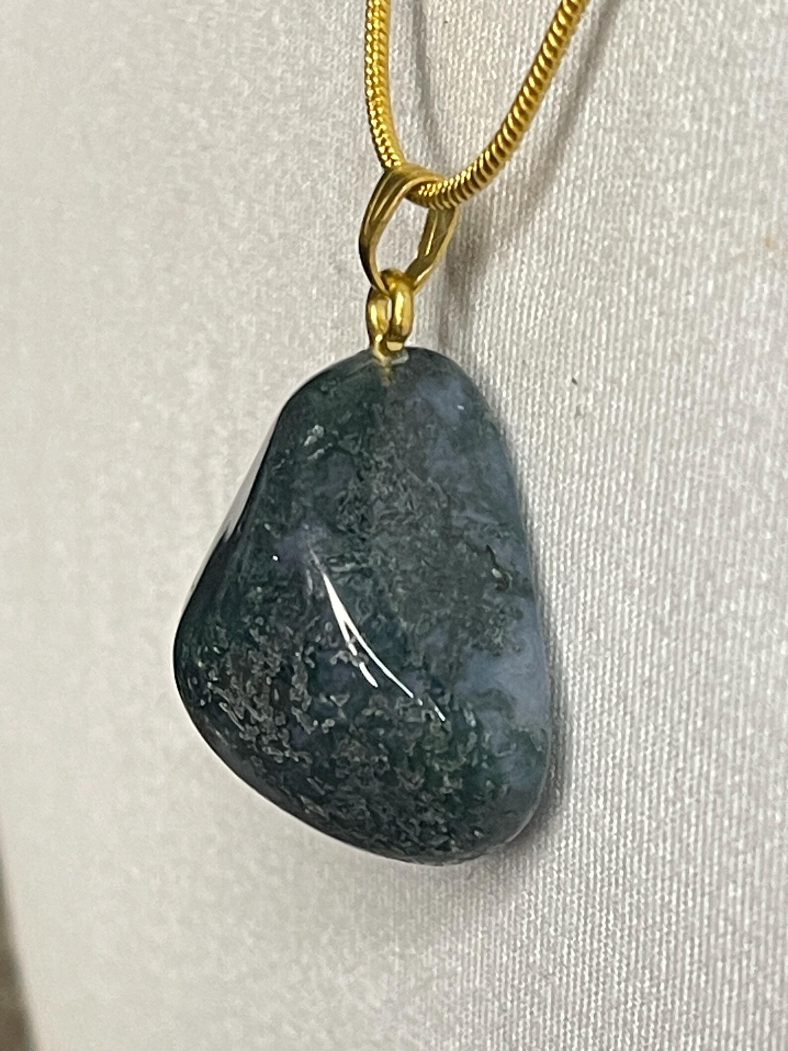 A Favorite Gemstone of Mine, the Moss Agate. Rutilated and Light ...