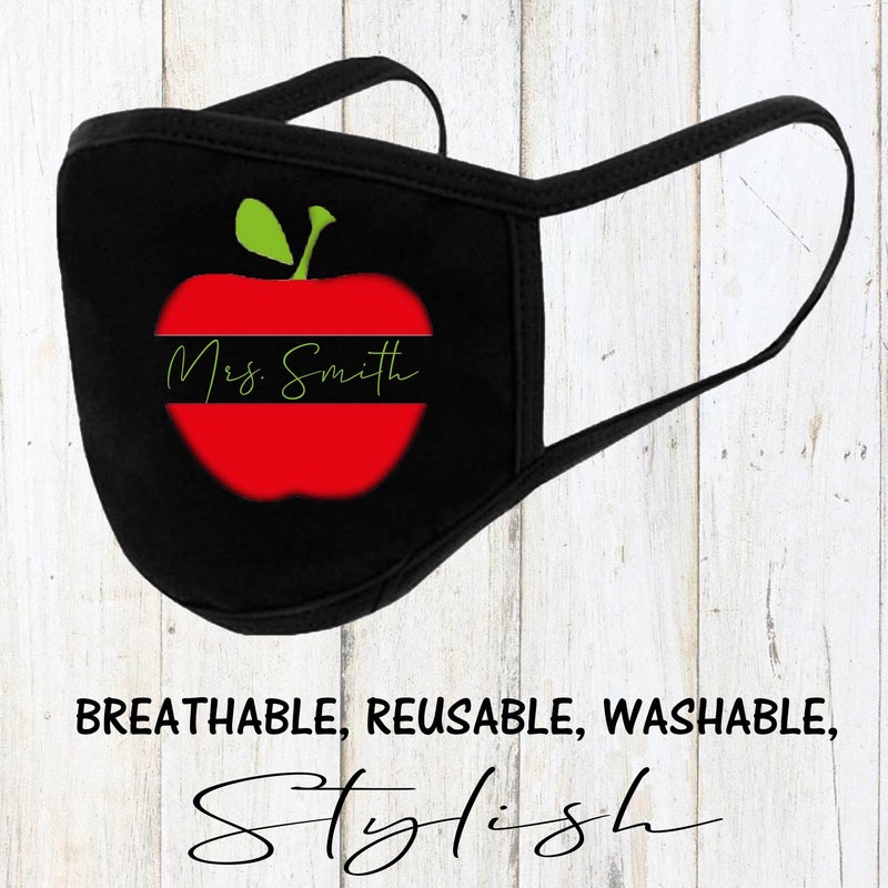 Teacher Face Mask - Etsy