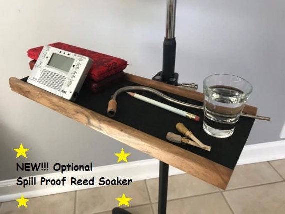 Music Stand Tray poplar With Golden Pecan/poly Satin Finish - Etsy