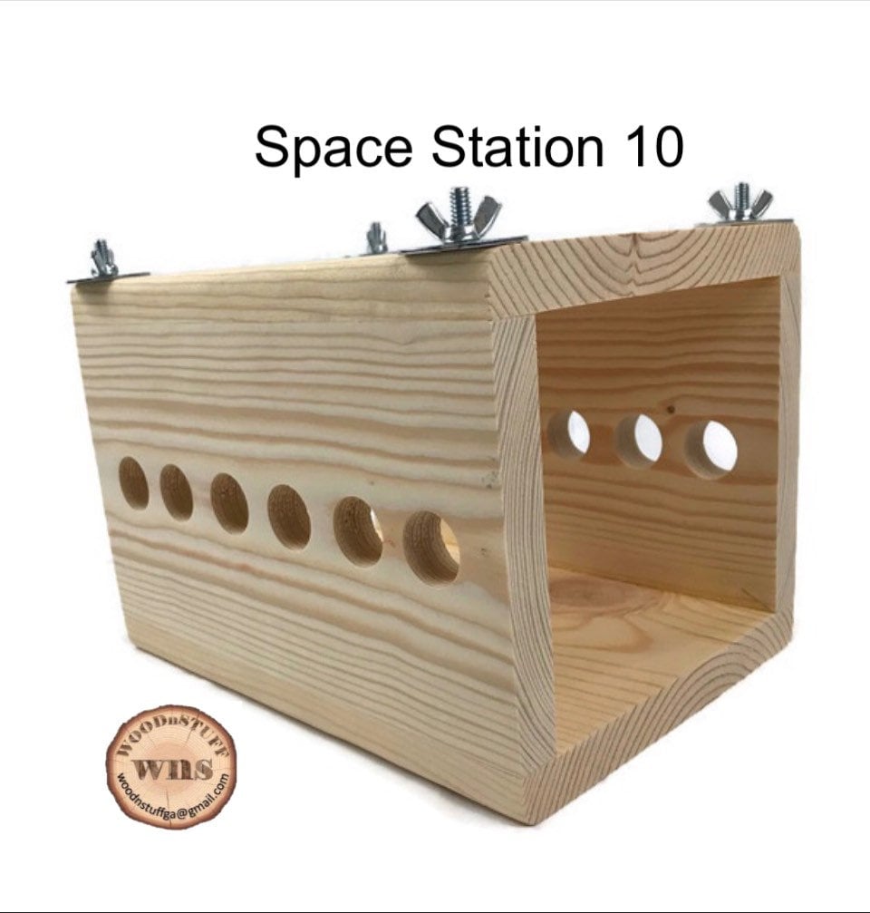 Wooden Space Station