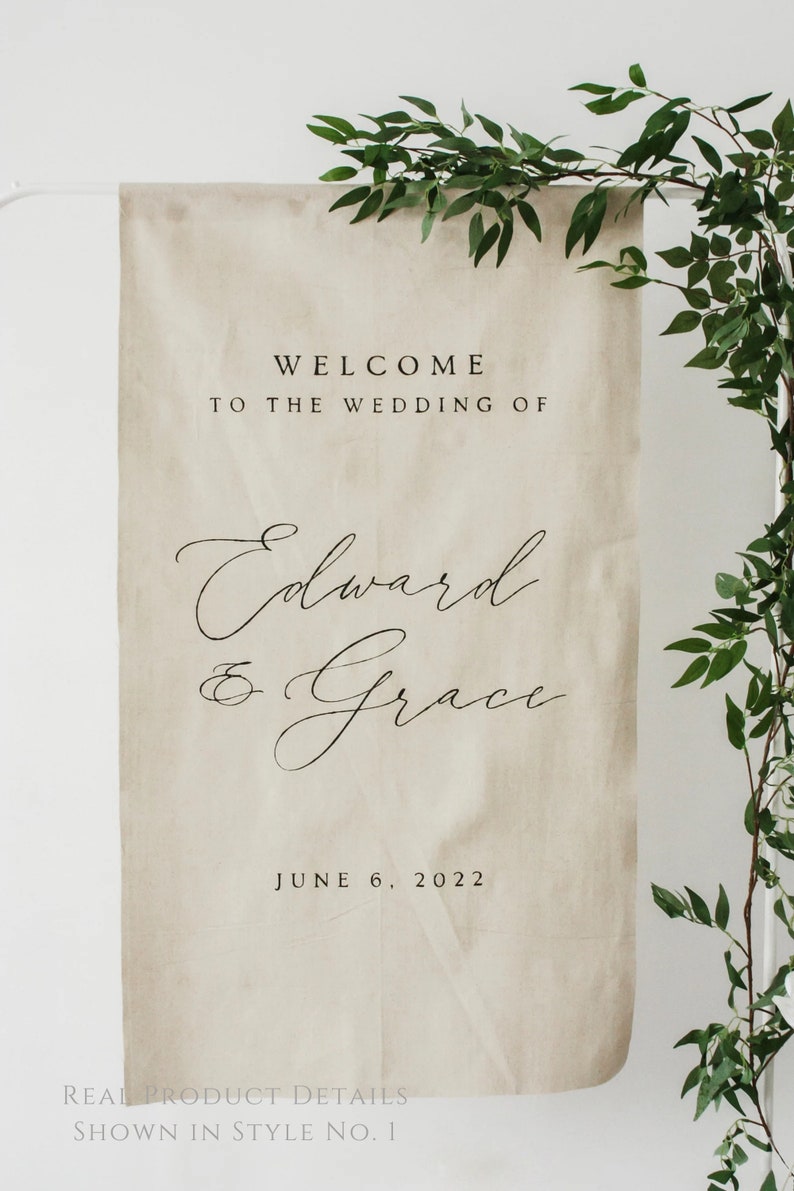 Custom Canvas Welcome Sign No. 2 Hand-painted Vintage - Etsy Canada