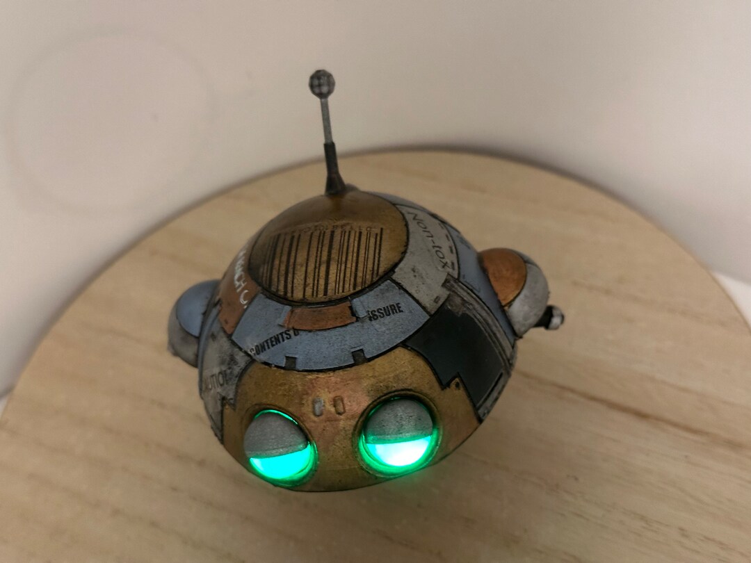 BNI. batteries Not Included 1:1 3d wheems High Detail Resin Print 80's ...