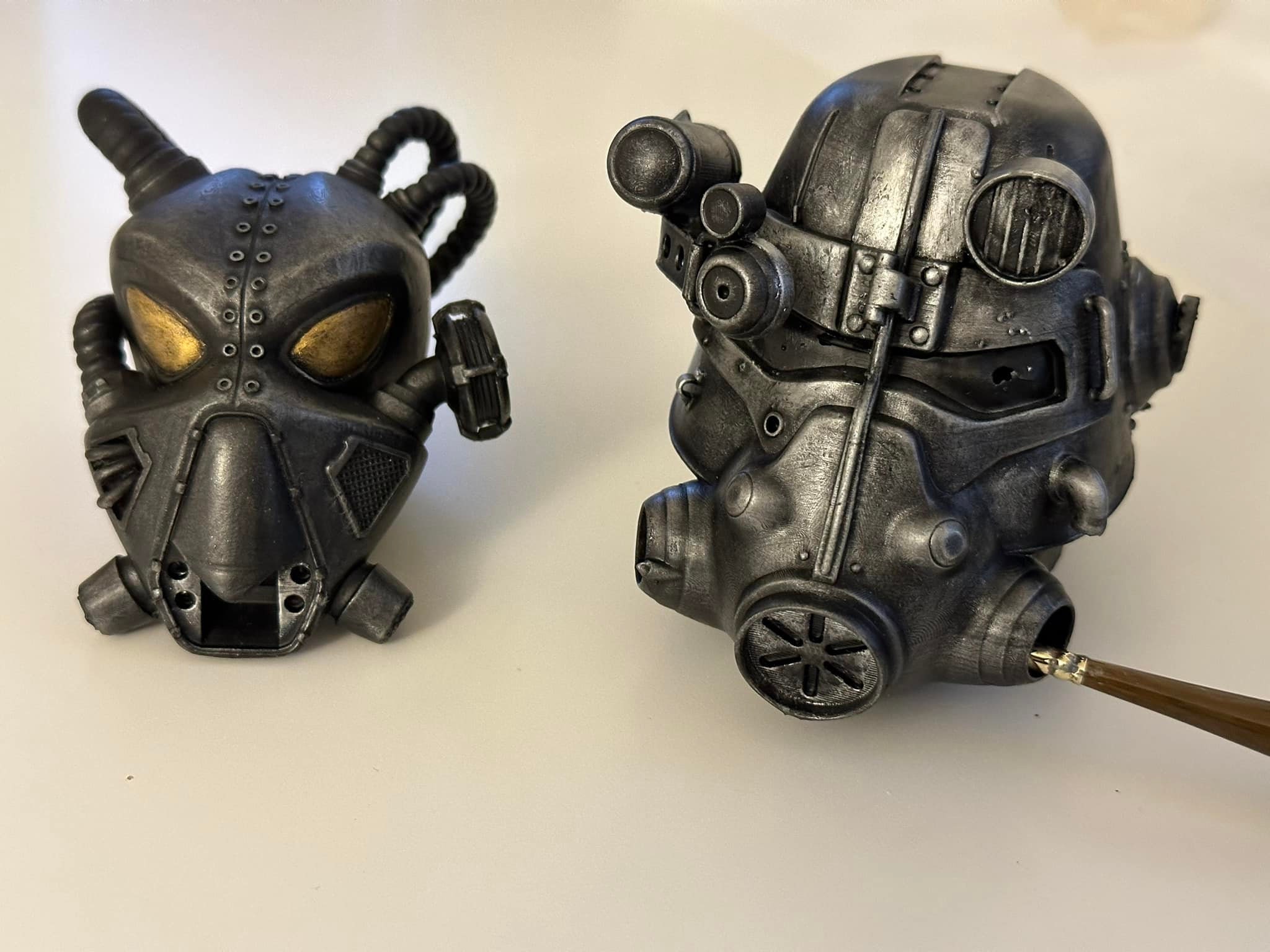 Fallout Advanced Power Armor Helmet, Desk Accessory / Ornament - Etsy