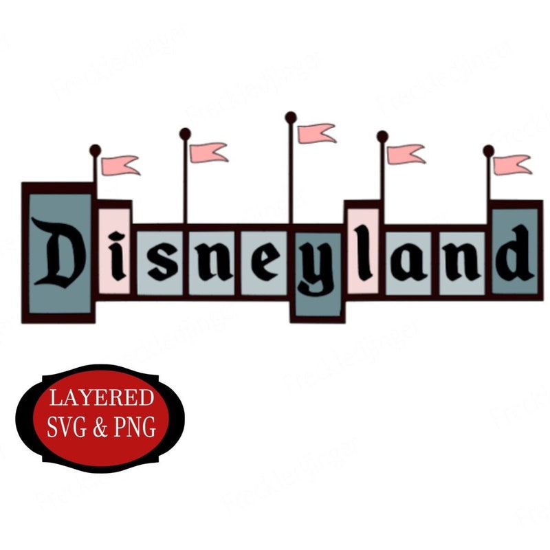 Disneyland Svg - Etsy