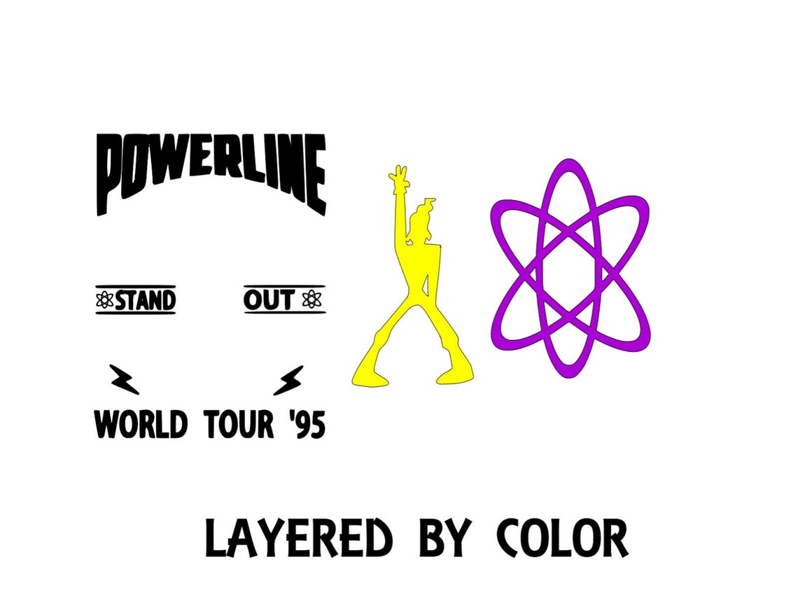 SVG File, Cricut Cut File, PNG File, Powerline SVG - Etsy