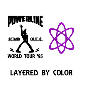 SVG File, Cricut Cut File, PNG File, Powerline SVG - Etsy