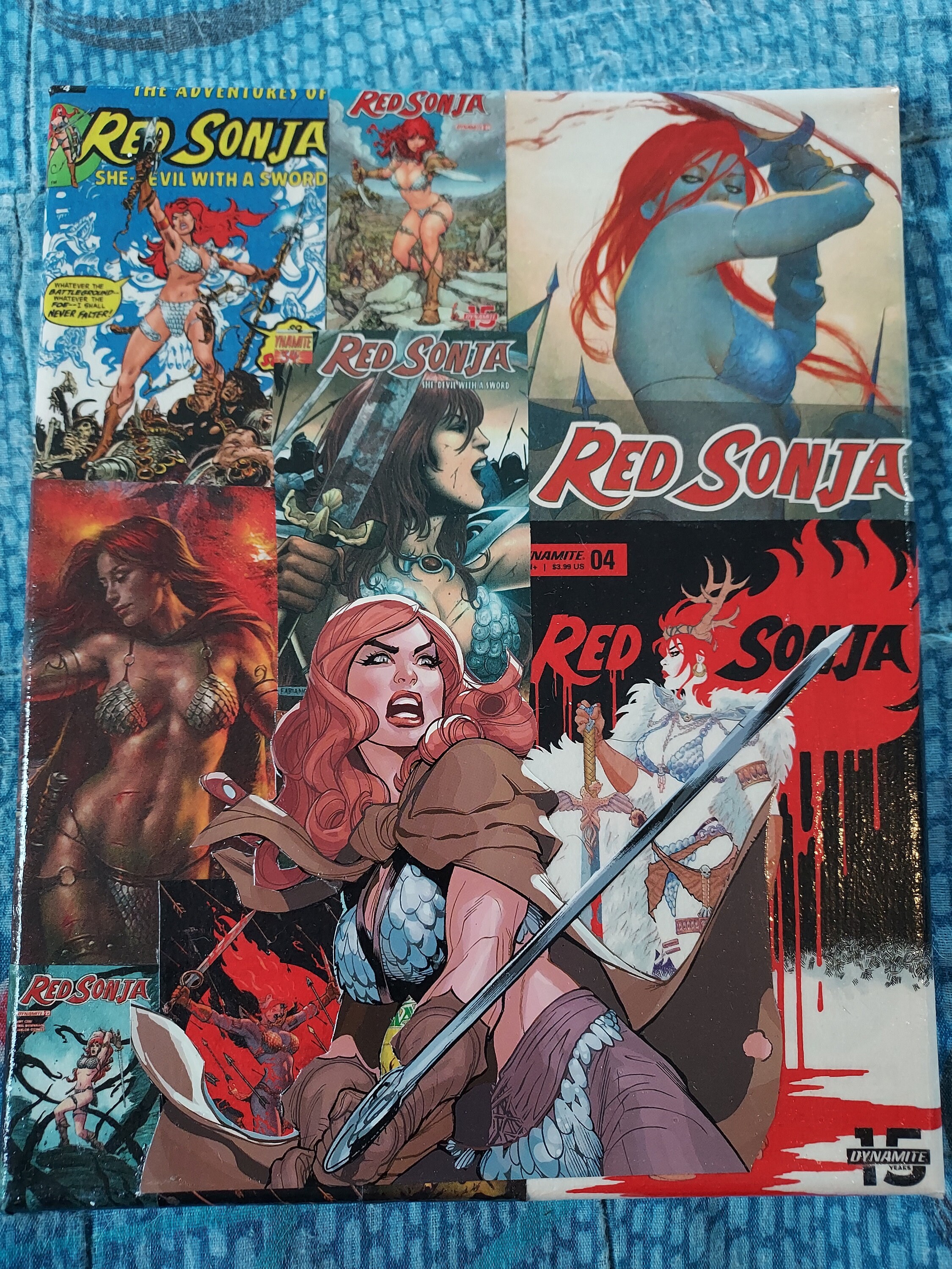 Original Fan Art Of Red Sonja By Ipmar Br