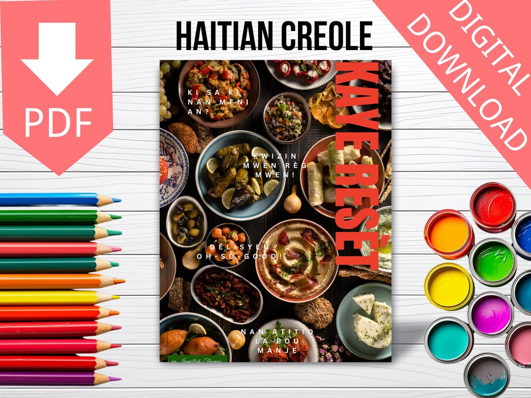 Recipe Notebook: Create, Cook, Cherish Haitian Creole | Personalized ...
