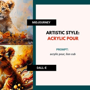 200 AI Art Styles | 7 Style Guides Midjourney & Dalle - Etsy
