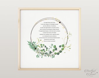 Ralph Waldo Emerson Wall Art - Etsy