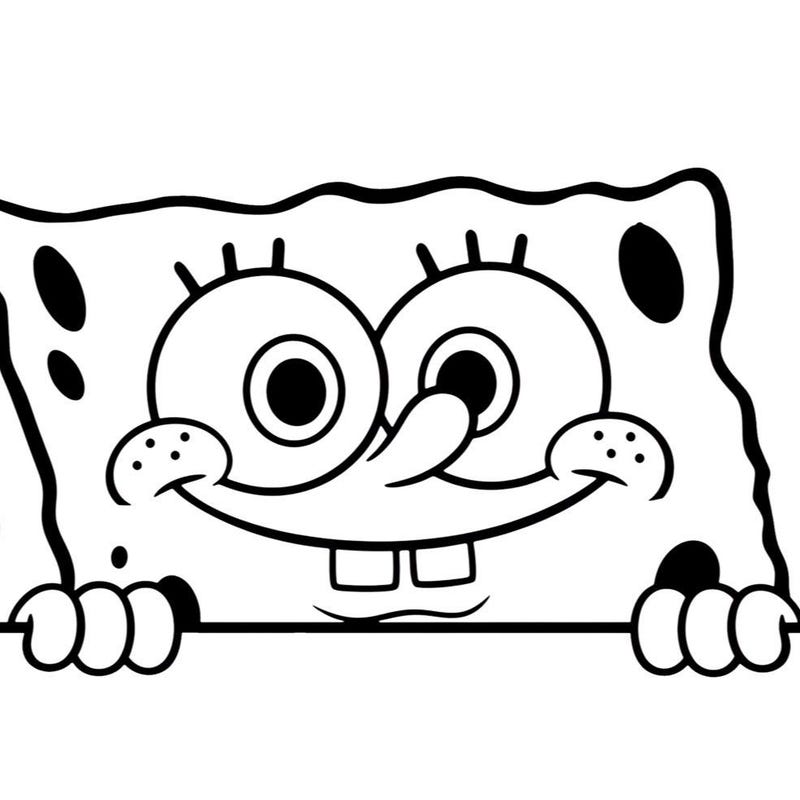 Spongebob Window - Etsy