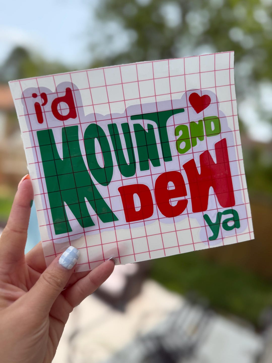Mountain Dew Decal - Etsy