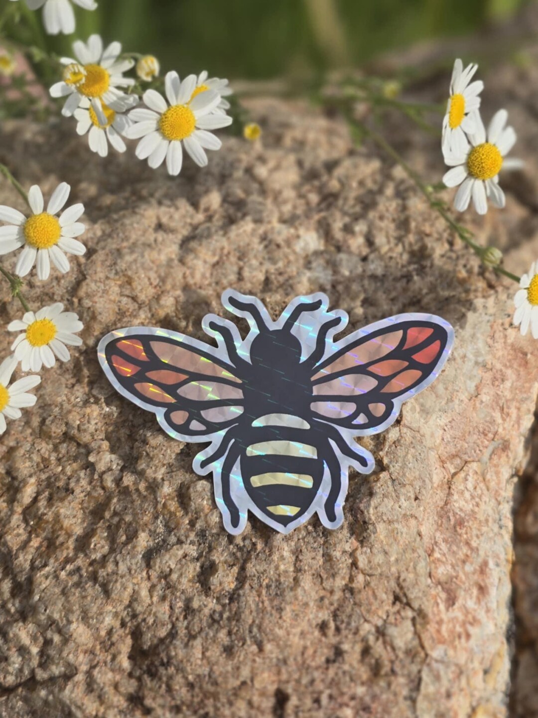 Bumble Bee Vinyl Sticker - Nature Anesthetic, Waterproof Sticker - Etsy