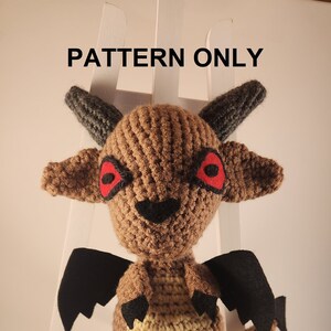 PATTERN ONLY - Jersey Devil Crochet Pattern - Etsy