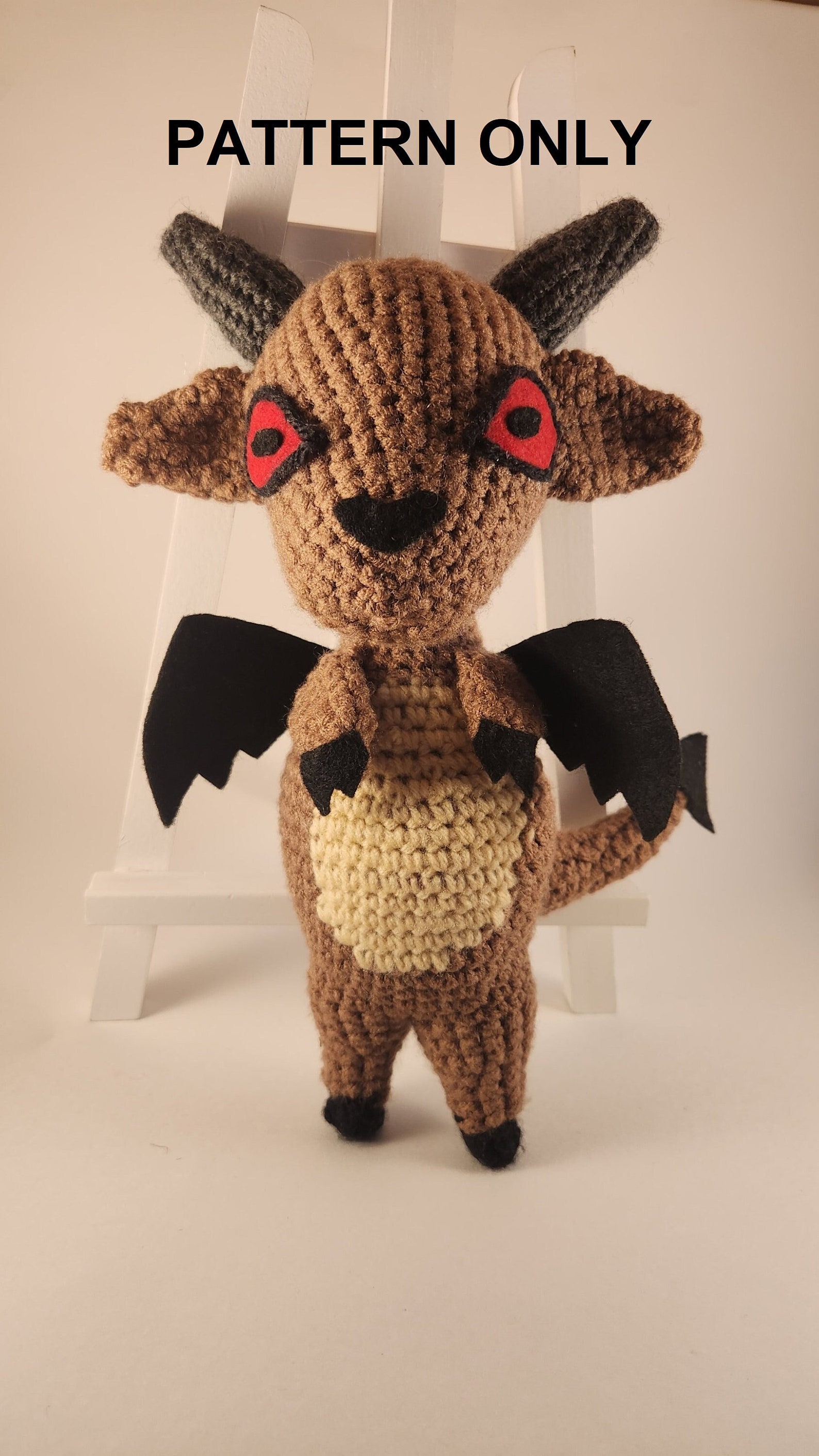 PATTERN ONLY - Jersey Devil Crochet Pattern - Etsy