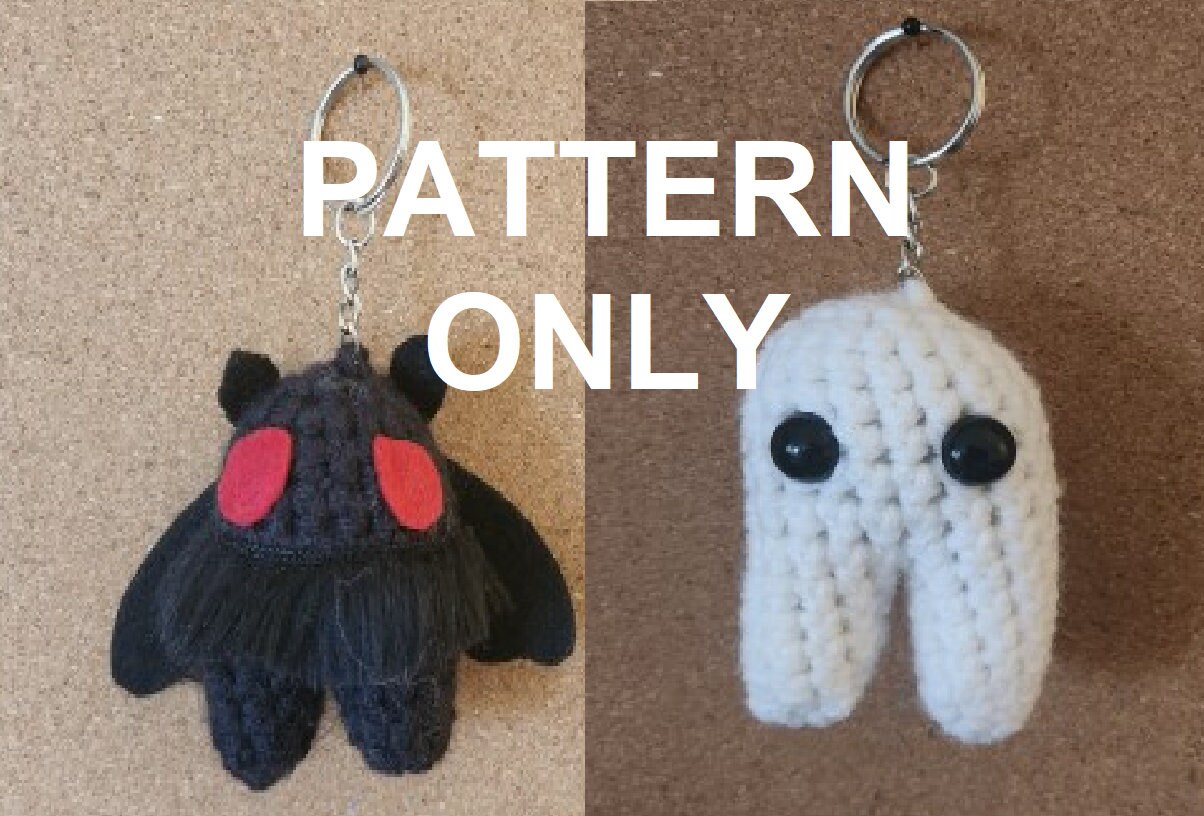 Mothman and Fresno Nightcrawler Crochet Patterns! (PATTERNS ONLY) - Etsy