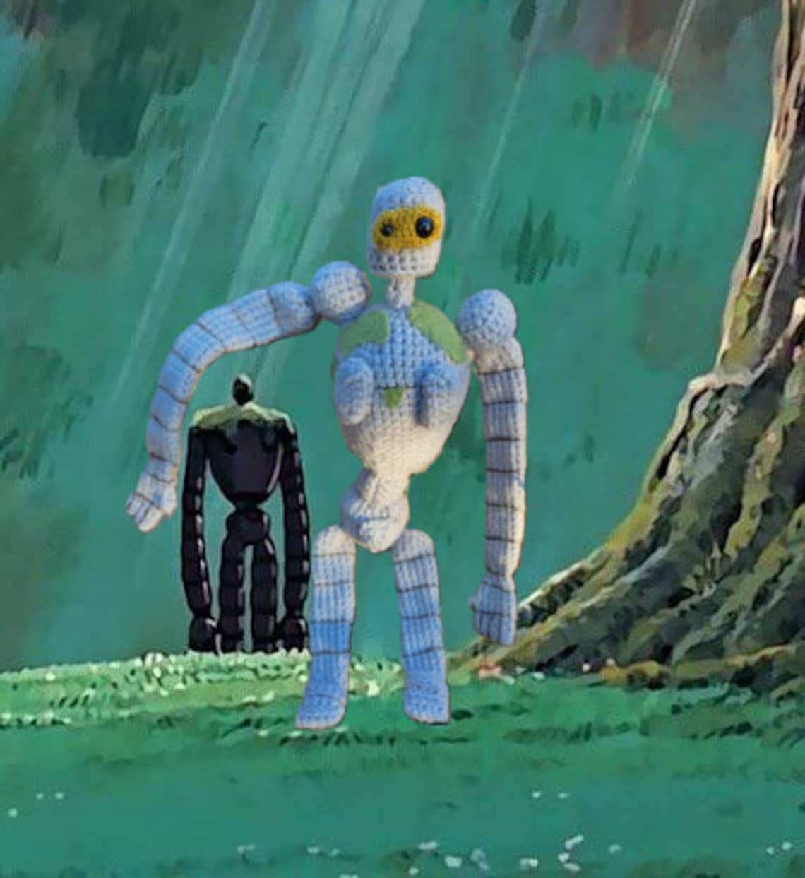 Laputa Robot Crochet Pattern (castle in the Sky) - Etsy