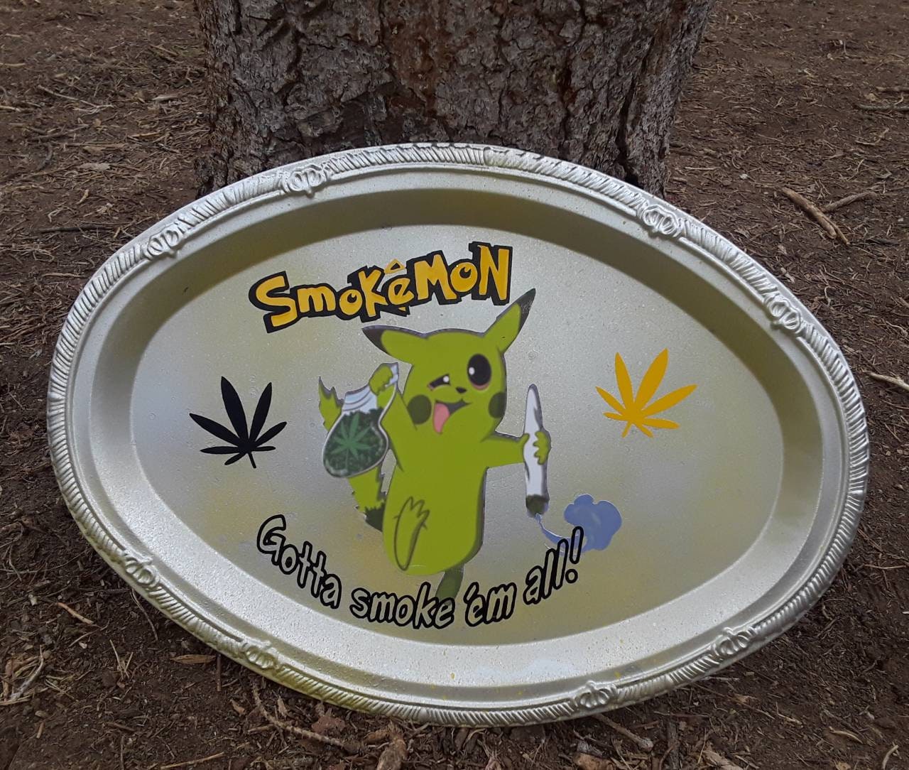 Home Décor Home & Living Ashtray-Stash Jar-Rolling Tray-420-Weed ...