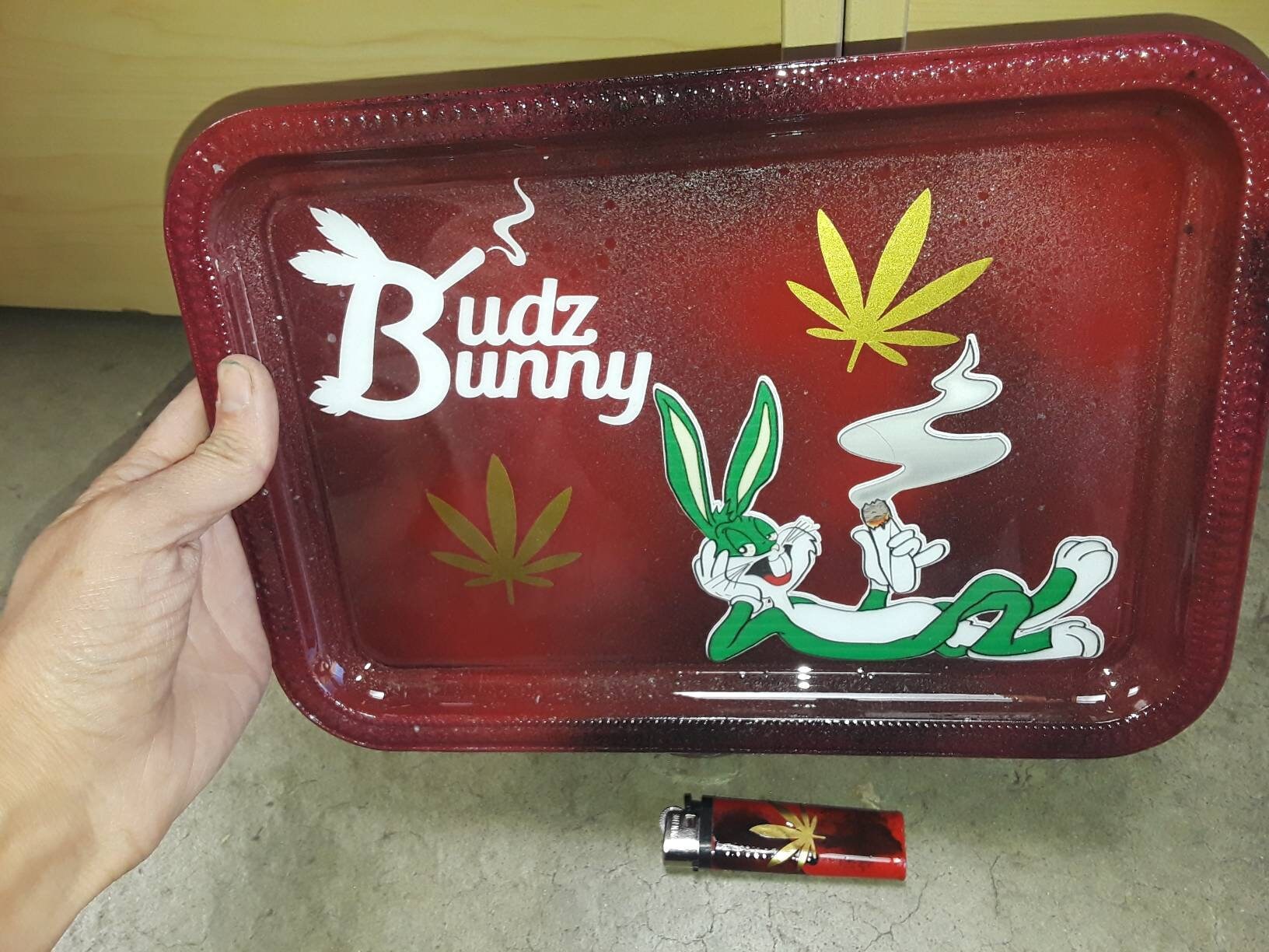 Bugs Bunny Rolling Tray Budz Bunny Looney Toons Rolling - Etsy