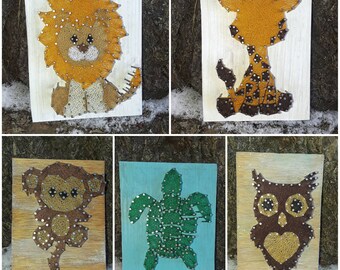 Turtle String Art | Etsy