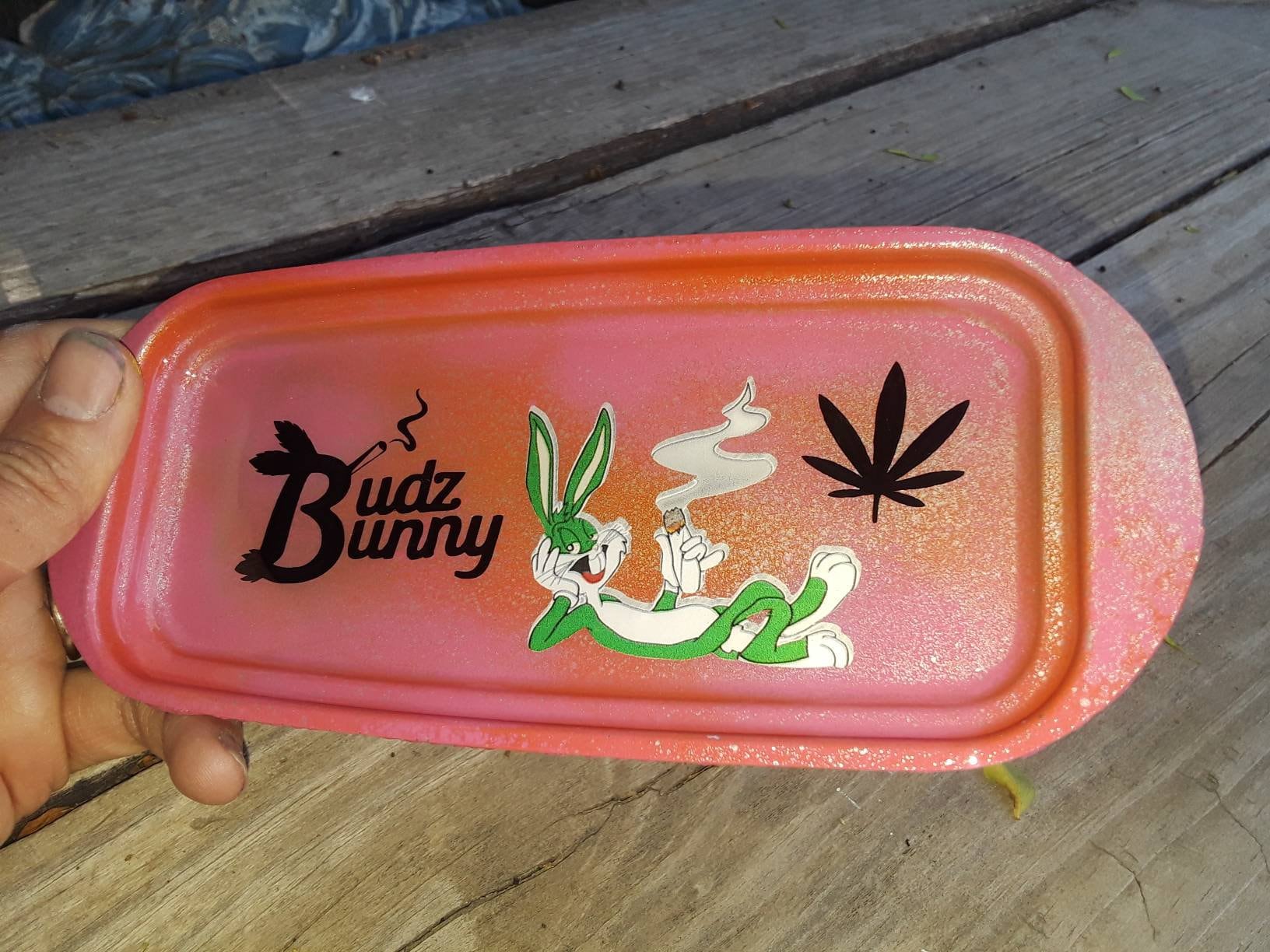 Bugs Bunny Rolling Tray Budz Bunny Looney Toons Rolling - Etsy