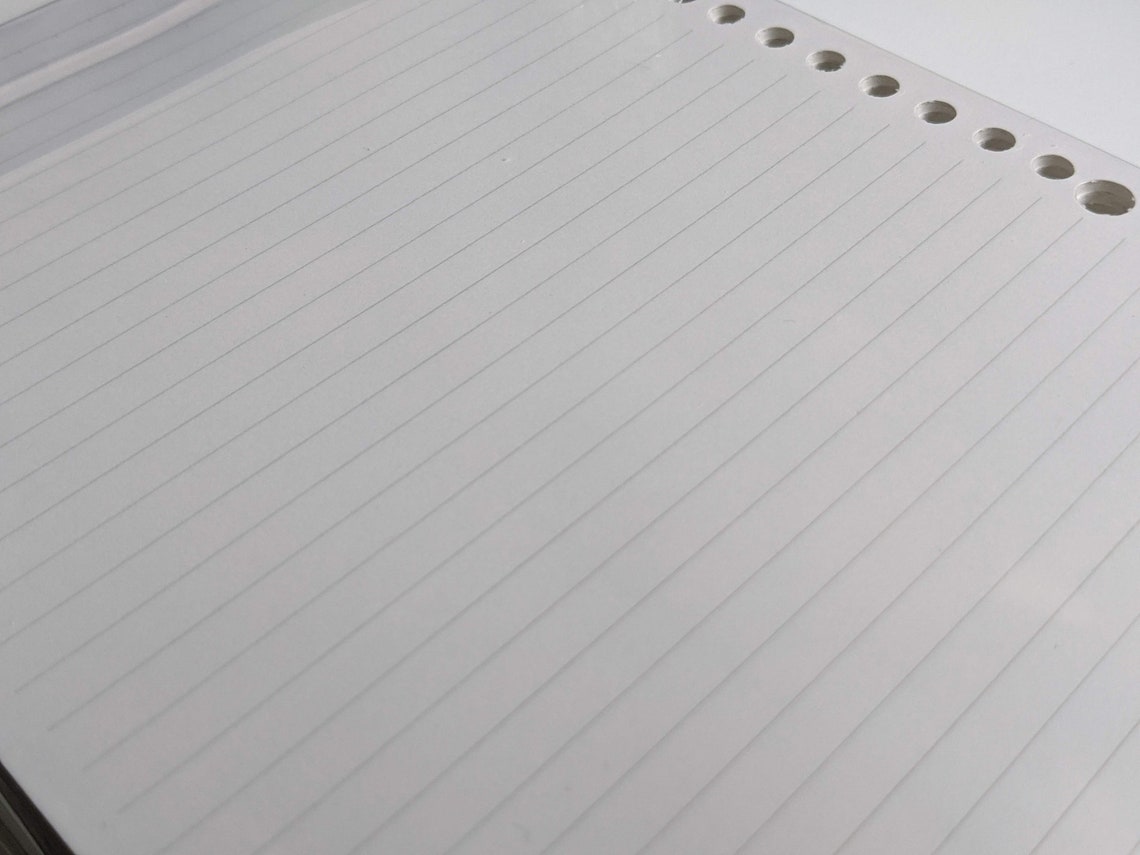 Muji Plantation Bleed-proof Paper A5 B5 A4 Grid Squared Lined Ruled ...