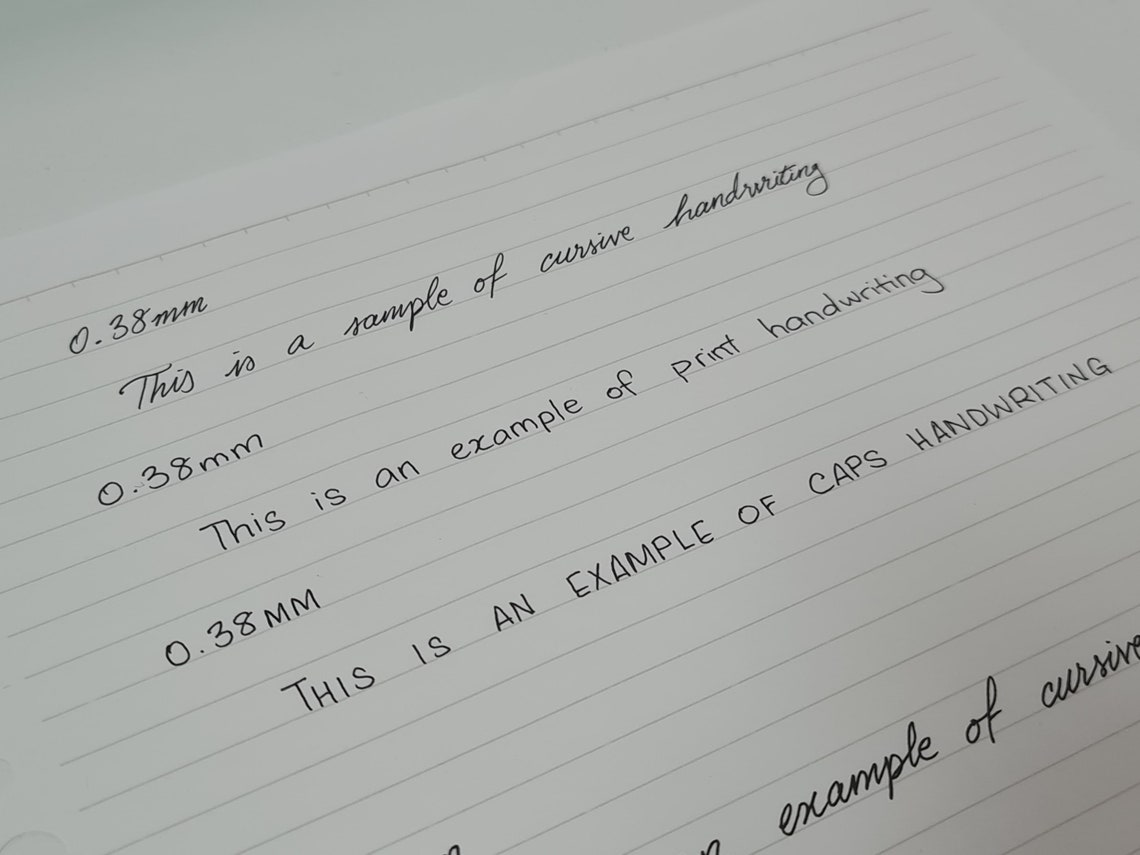 Handwritten Letter Custom Calligraphy Fountain Pen Service Handwriting ...