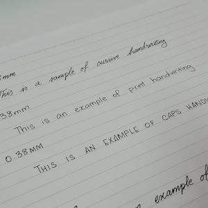 Handwritten Letter Custom Calligraphy Fountain Pen Service Handwriting ...