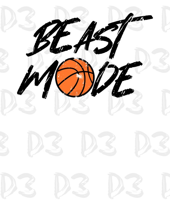 Beast Mode Logo Basketball