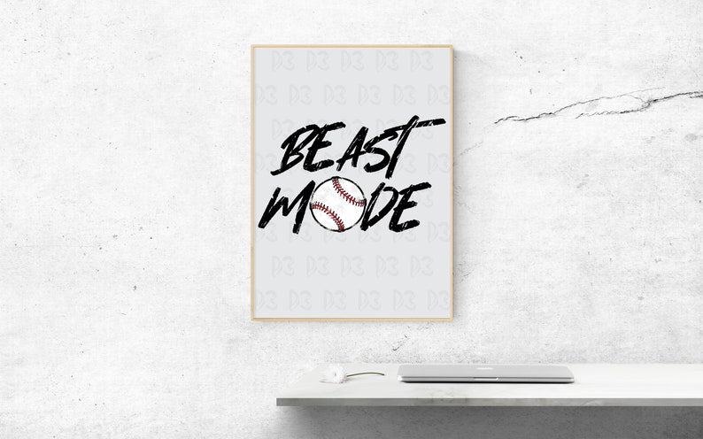 Beast Mode Baseball - Etsy