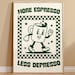 Happy Home House Retro Character Print - 60s 70s Fun Retro Poster ...