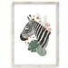 Jungle Zebra Print Tropical Giraffe Botanical Animal Print - Etsy UK