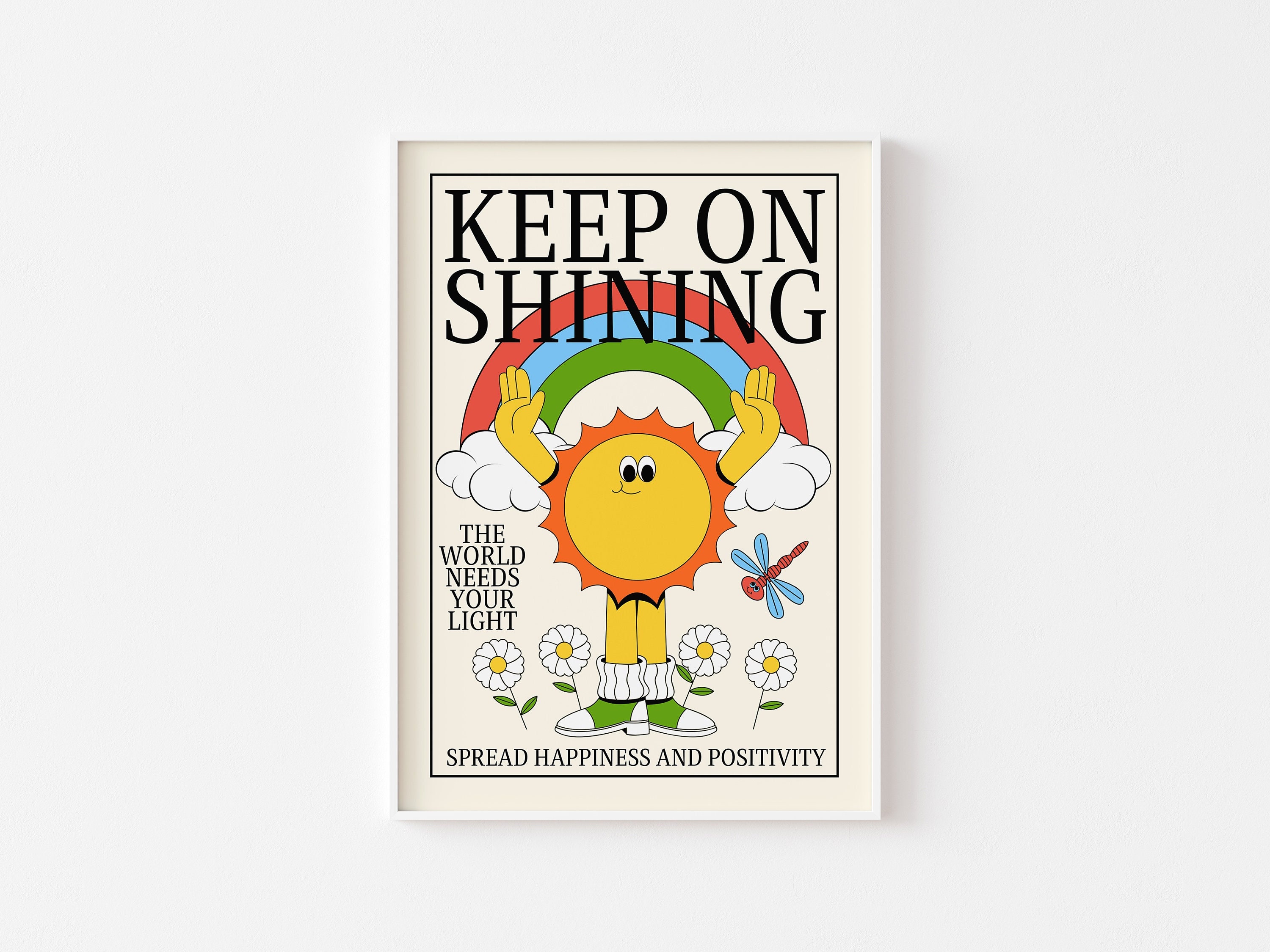 Keep Shining Cartoon