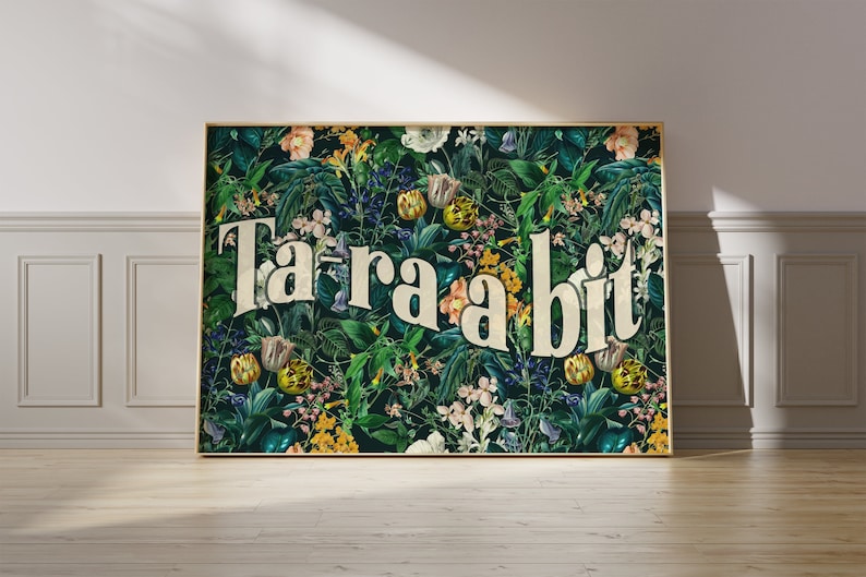 Black Country Slang Ta-ra A Bit Print Black Country Dialect Art, Yam ...